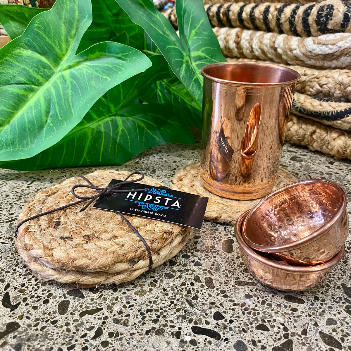 Jute Coaster (4 pieces) – Hipsta NZ