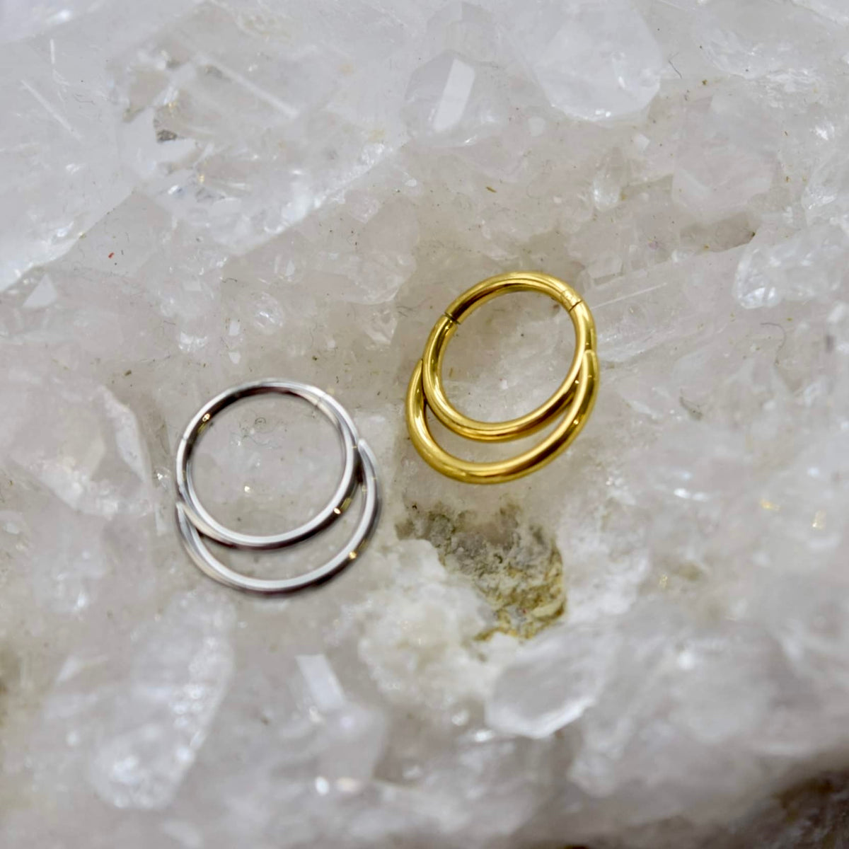 Double Design Hinge Ring – Hipsta NZ