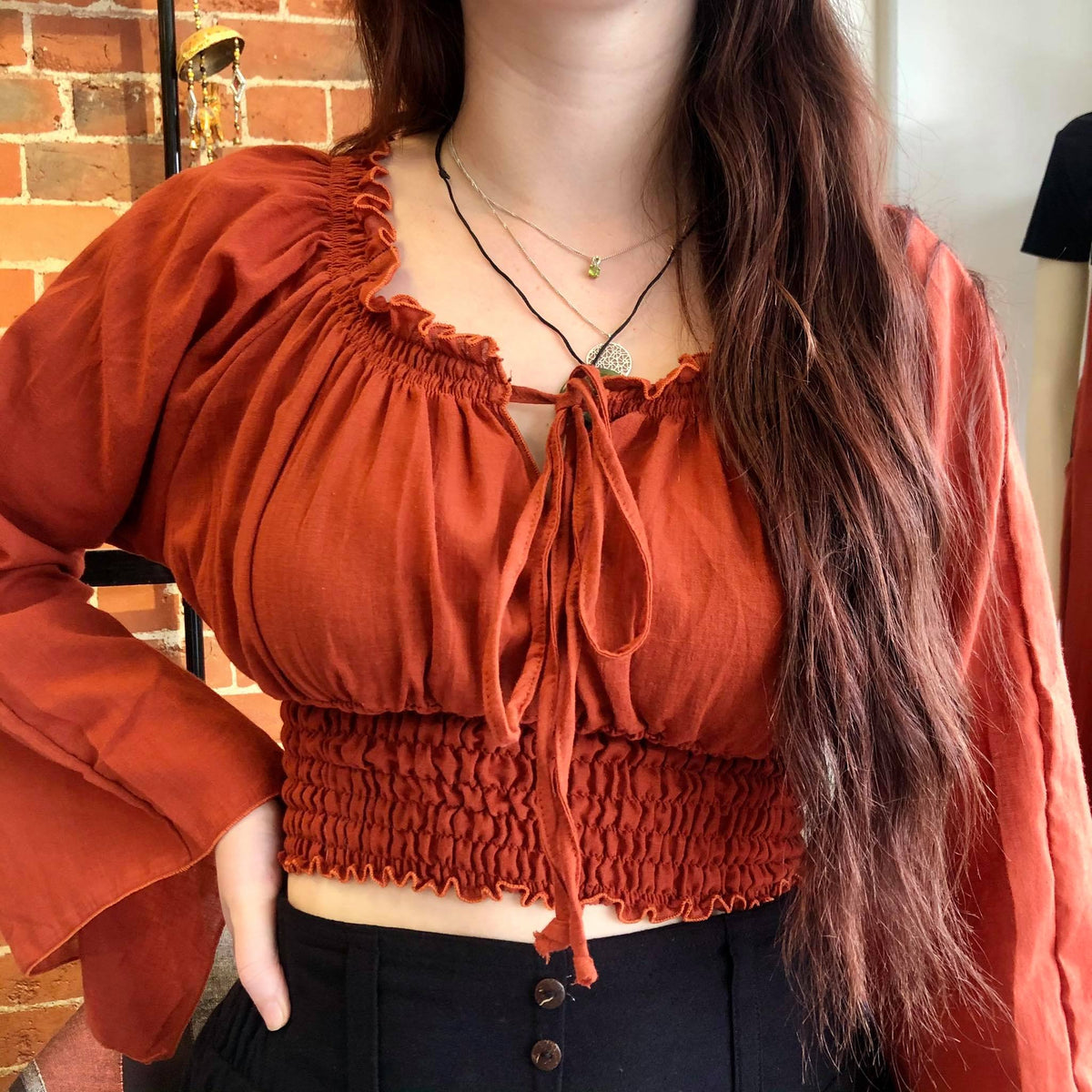 Mid Drift Hippie Top – Hipsta NZ