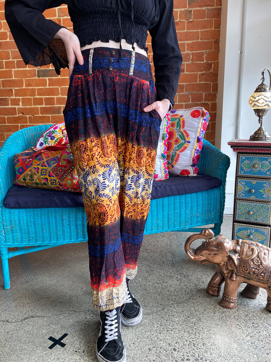 Coco Button Pants - Sunrise – Hipsta NZ