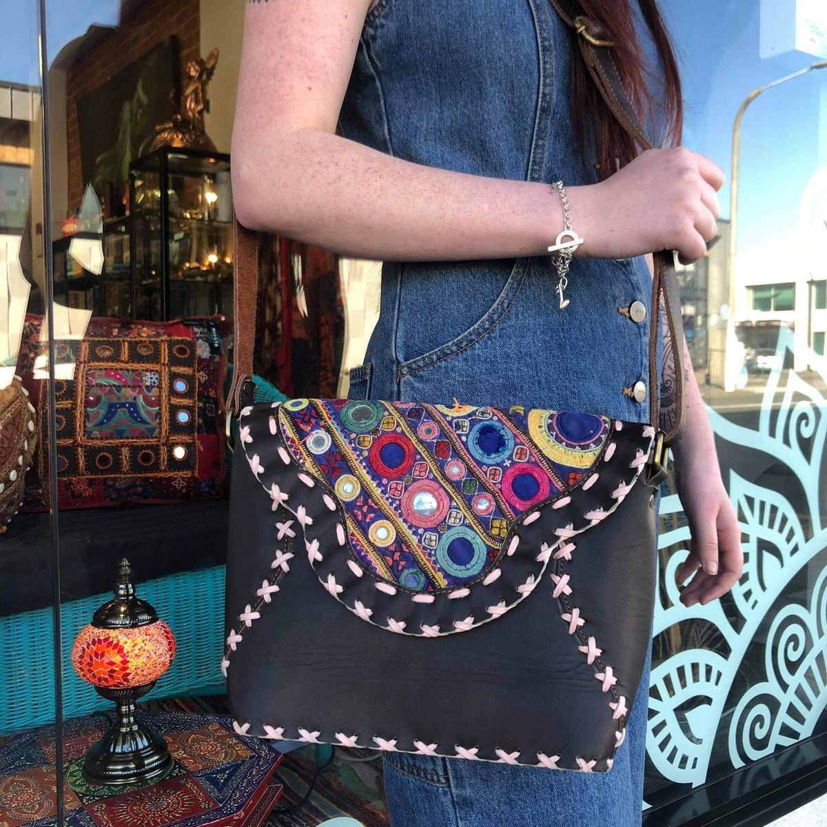 Black Leather Bag – Hipsta NZ